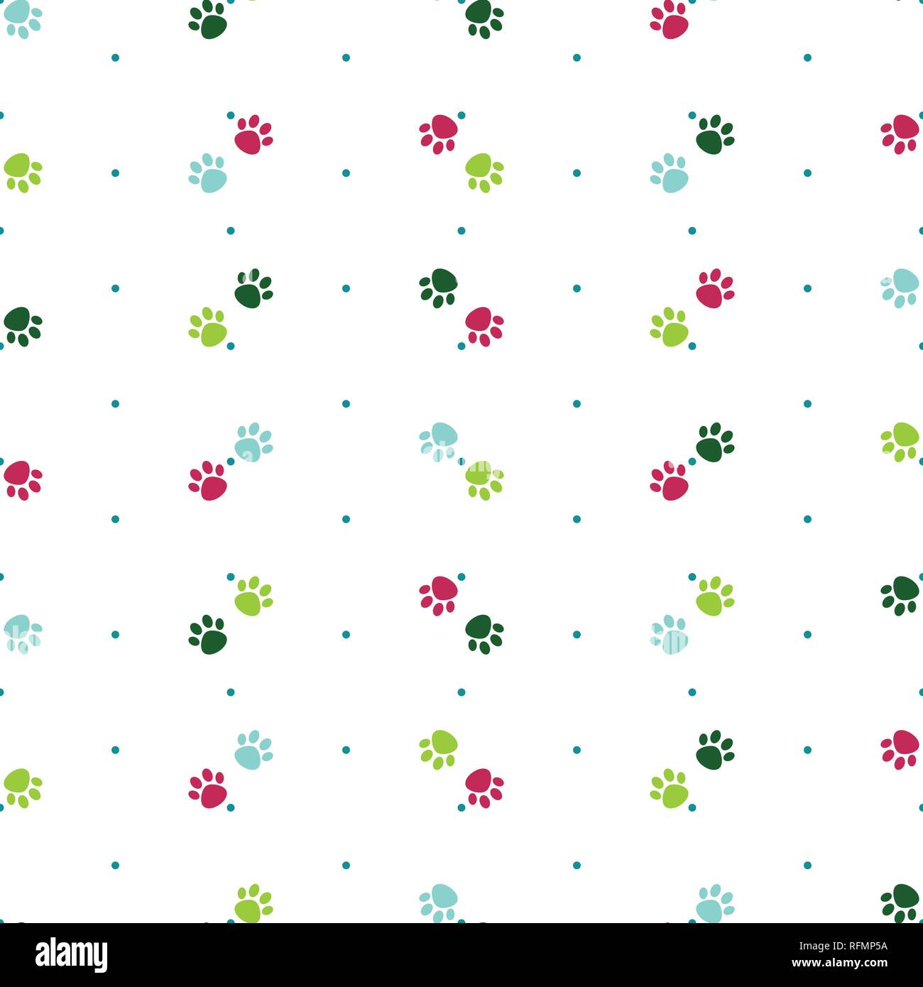 Colorful footprint background Stock Vector Images - Alamy