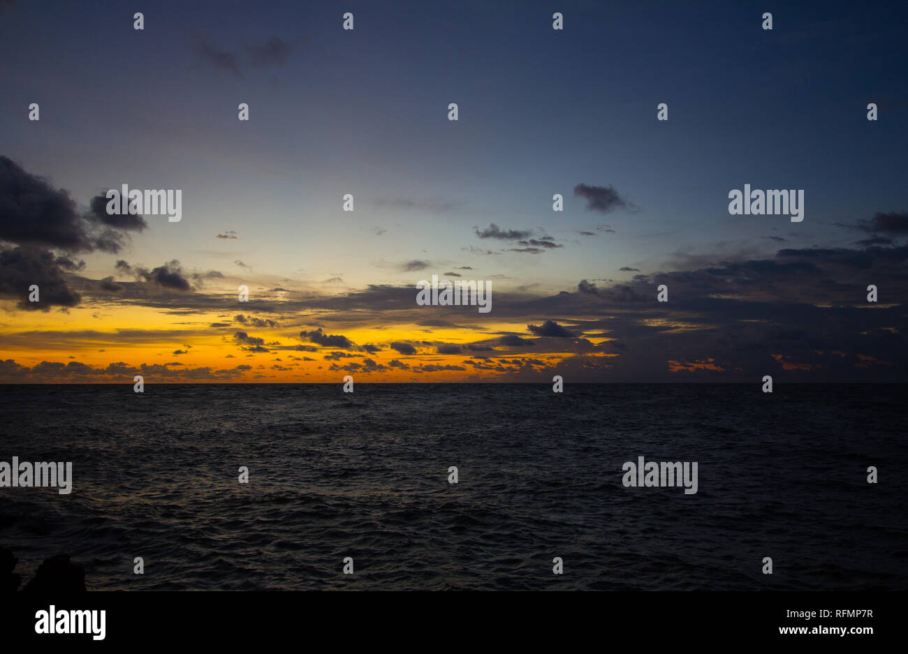 Sunrise at the Beach at Fort Pierce, Florida Stock Photo - Alamy