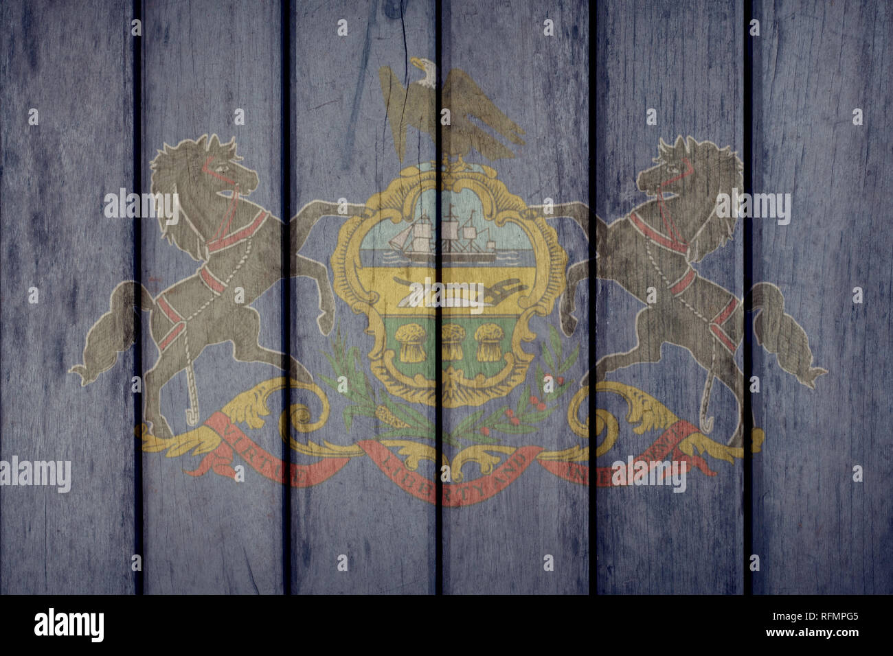 Pennsylvania flag background hi-res stock photography and images - Alamy