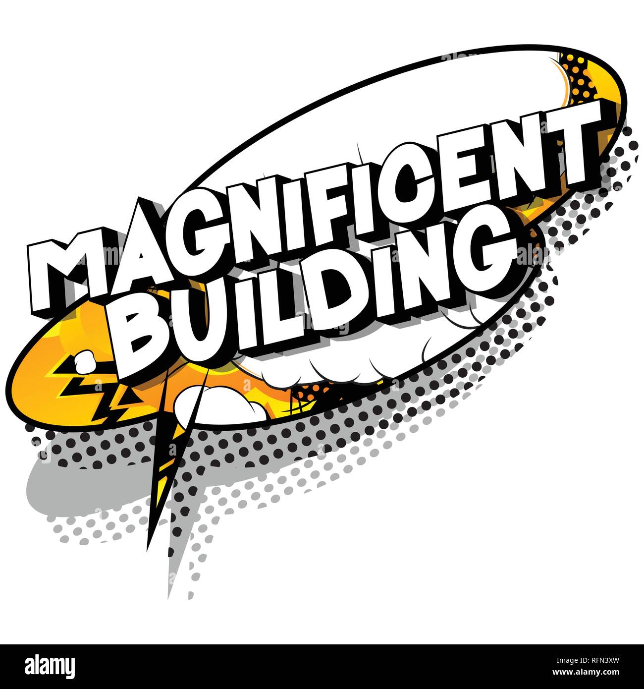 Magnificent urban house Stock Vector Images - Alamy