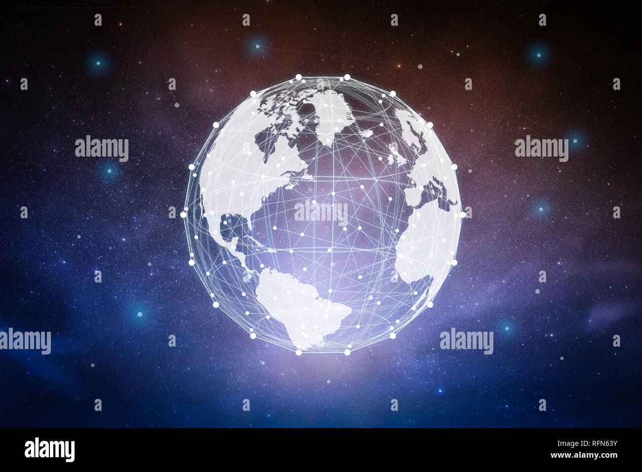 Globalization Map High Resolution Stock Photography and Images - Alamy