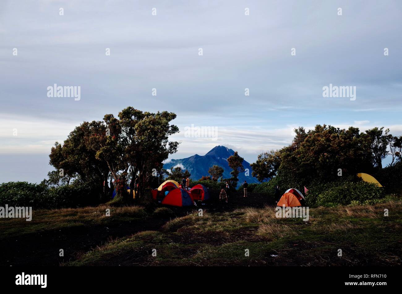 Ash cloud volcano mount merapi hi-res stock photography and images - Alamy