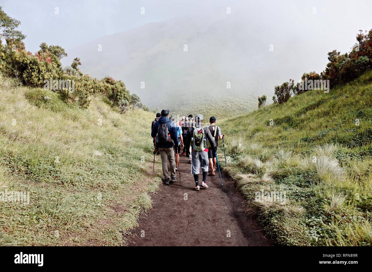 Ash cloud volcano mount merapi hi-res stock photography and images - Alamy
