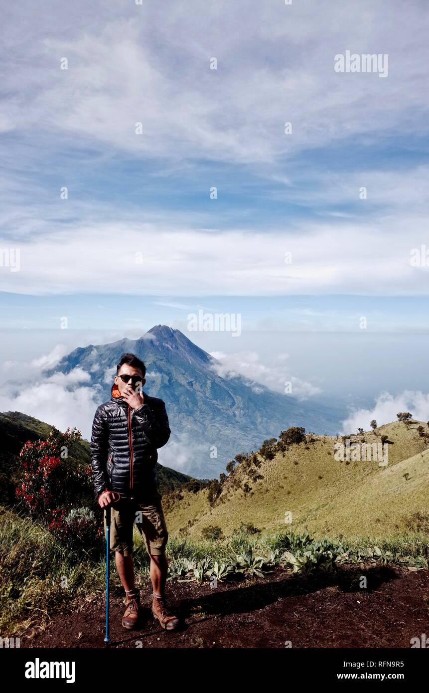 Ash cloud volcano mount merapi hi-res stock photography and images - Alamy