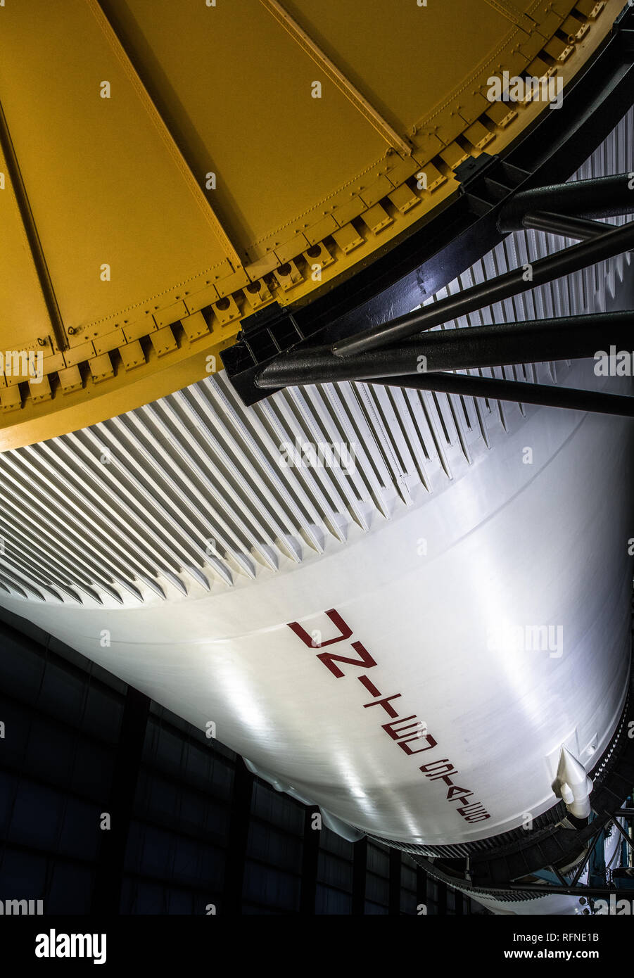 Saturn V Rocket, Stage III. NASA. Johnson Space Center. Houston, TX ...