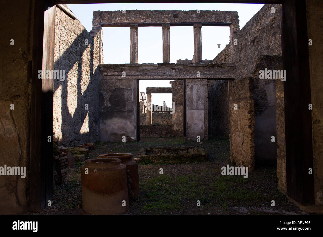 Pompeii and vesuvius view hi-res stock photography and images - Alamy