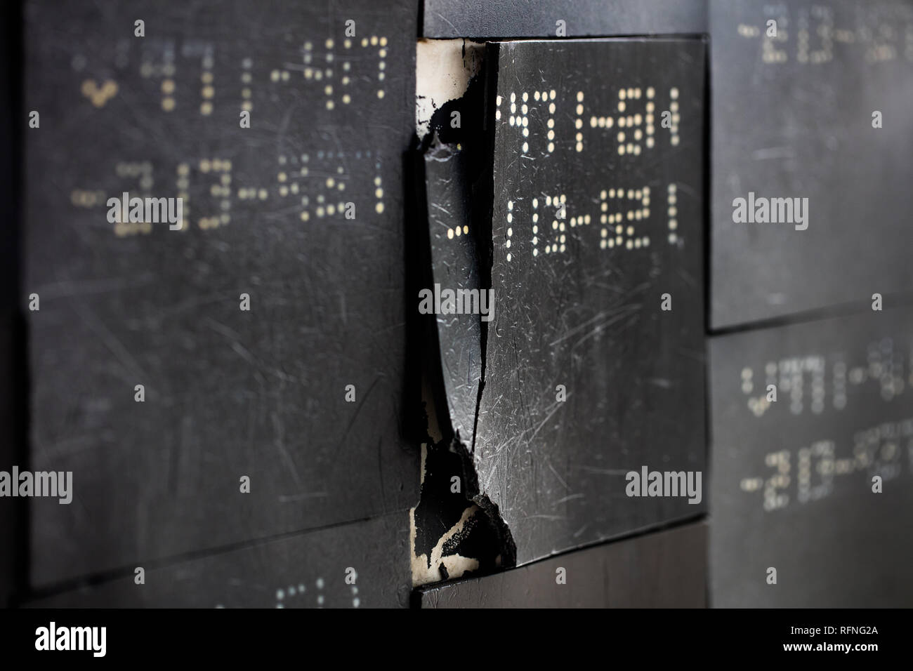 Heat Shield Tiles from Space Shuttle Independence in Johnson Space ...