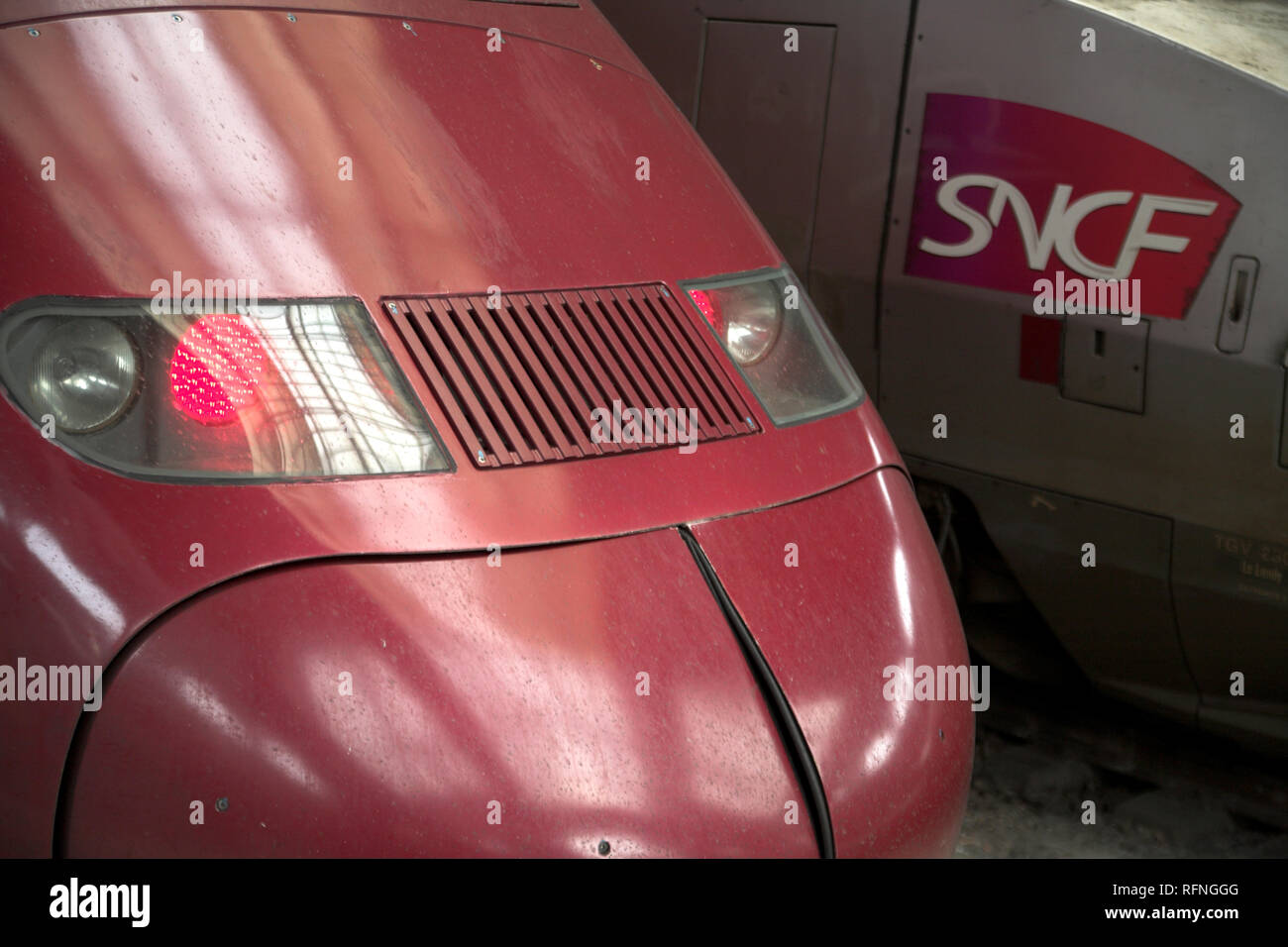 Tgv trains paris hi-res stock photography and images - Alamy