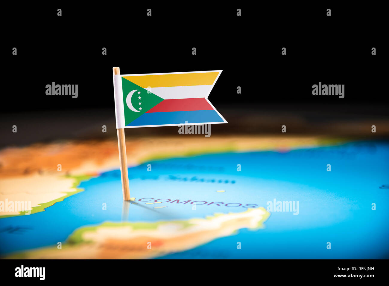 Map comoros hi-res stock photography and images - Alamy