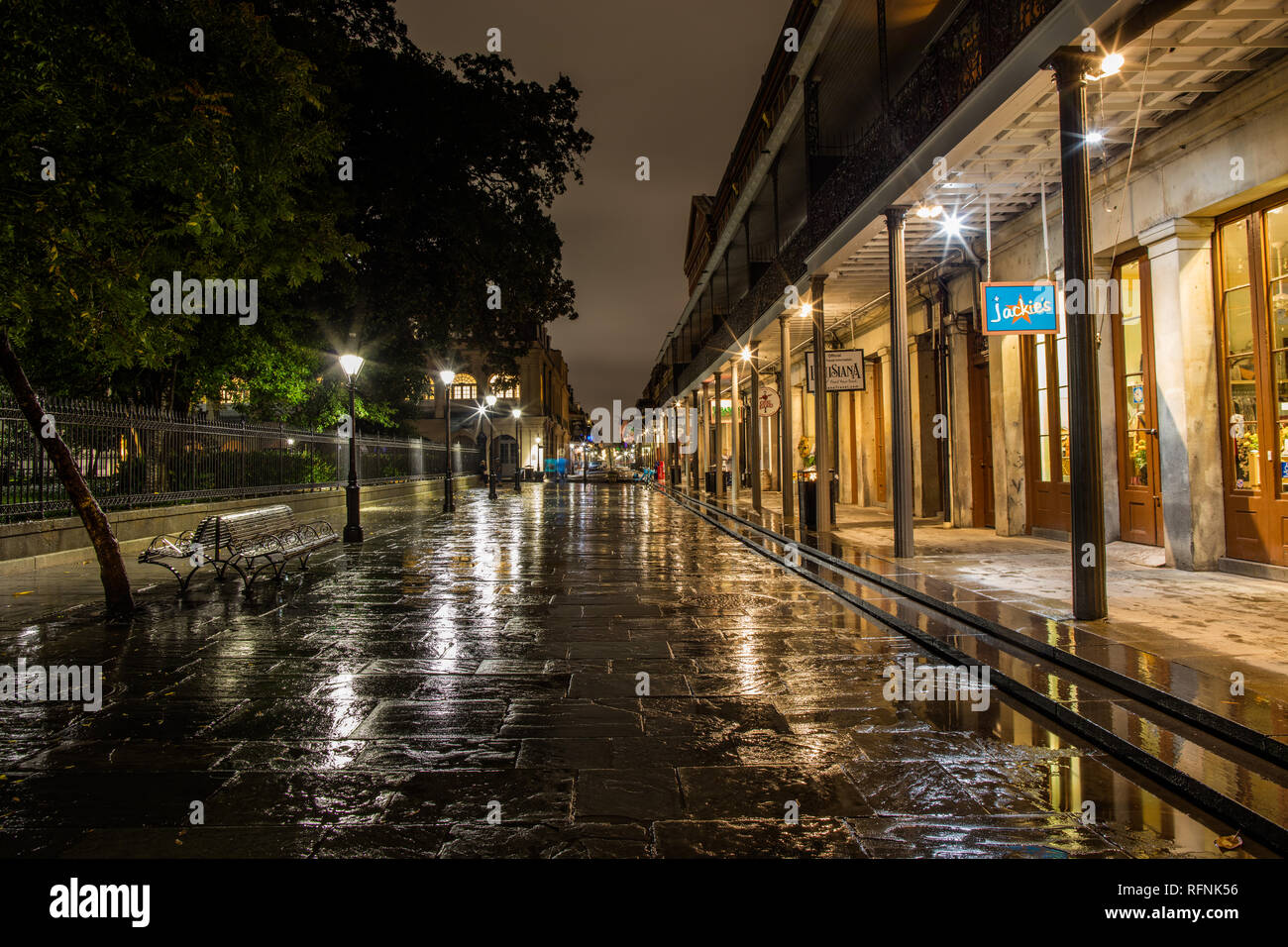 Rainy new orleans hi-res stock photography and images - Alamy