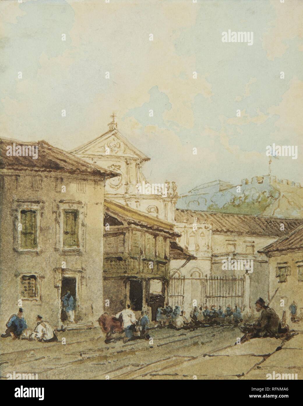 George chinnery macau hi-res stock photography and images - Alamy