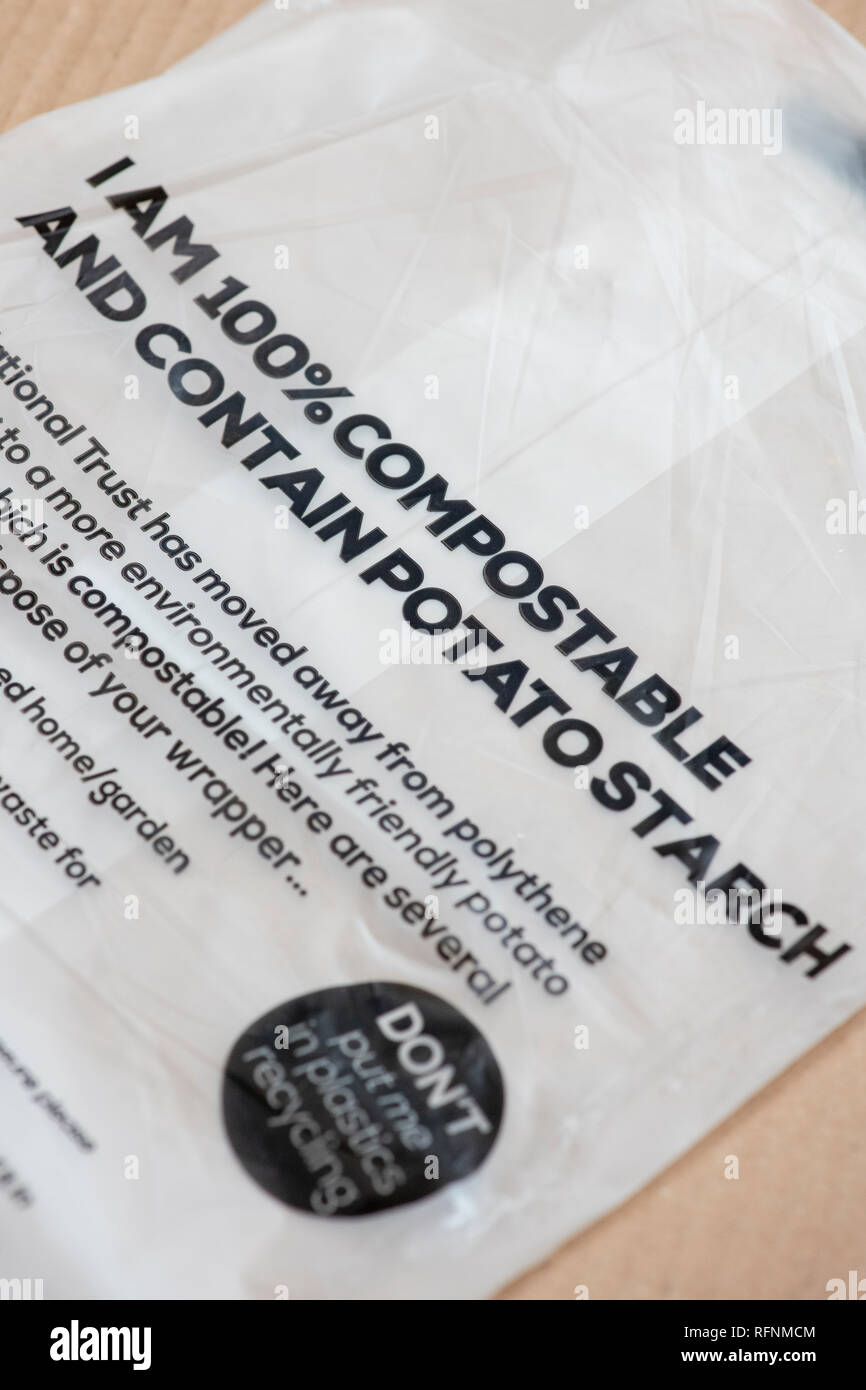 Certified biodegradable plastic hi-res stock photography and images - Alamy