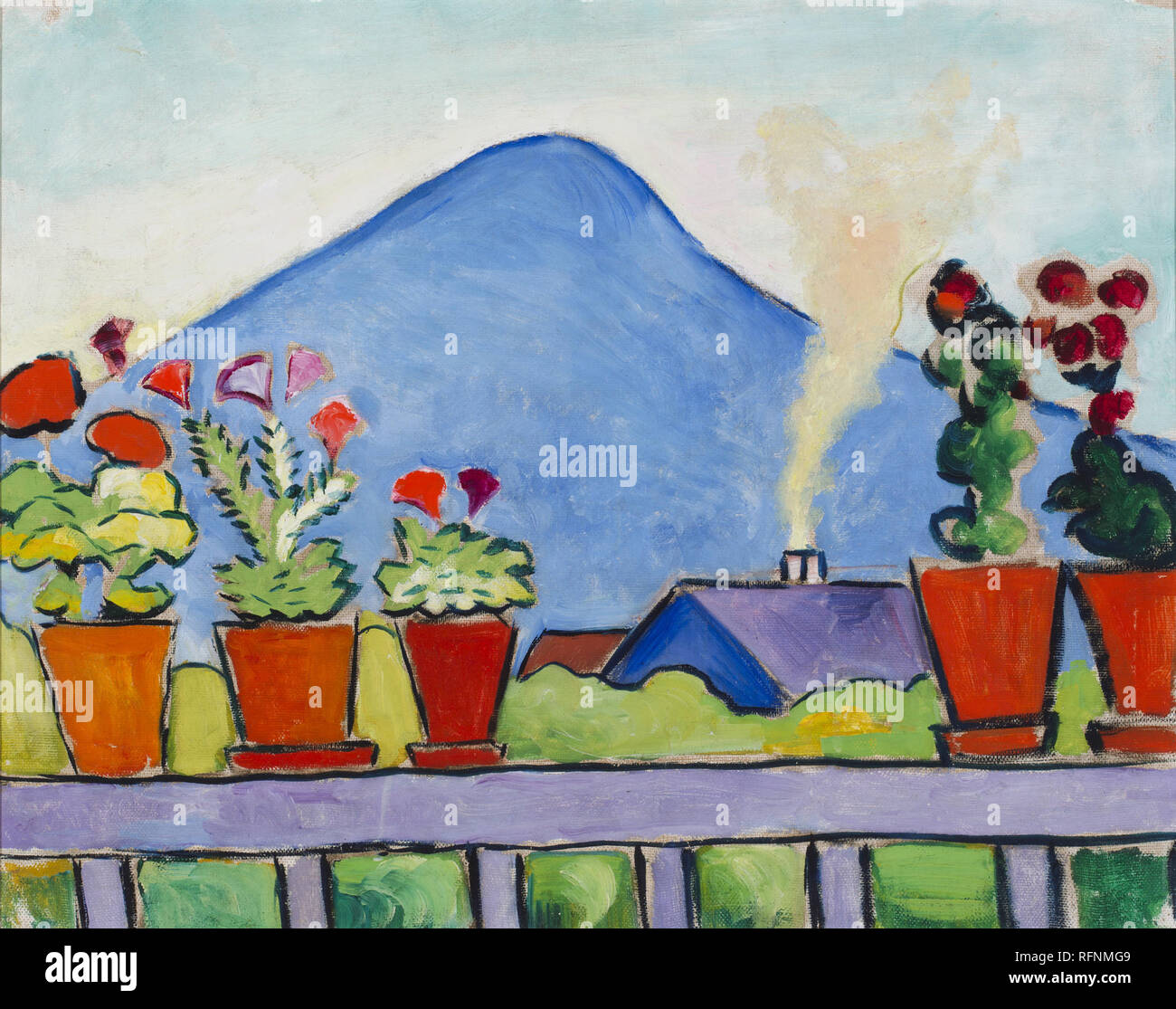 August macke landscape hi-res stock photography and images - Alamy