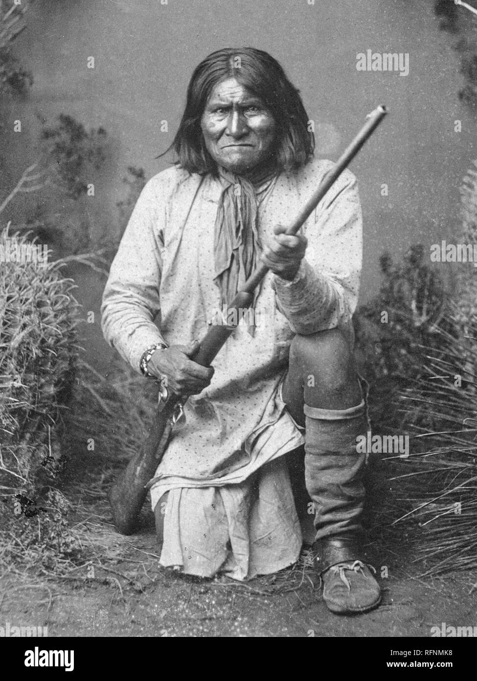 Geronimo Black and White Stock Photos & Images - Alamy
