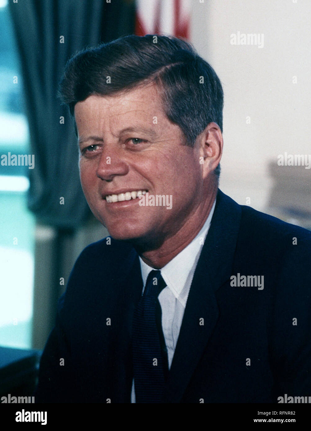 John f kennedy 1963 color hi-res stock photography and images - Alamy