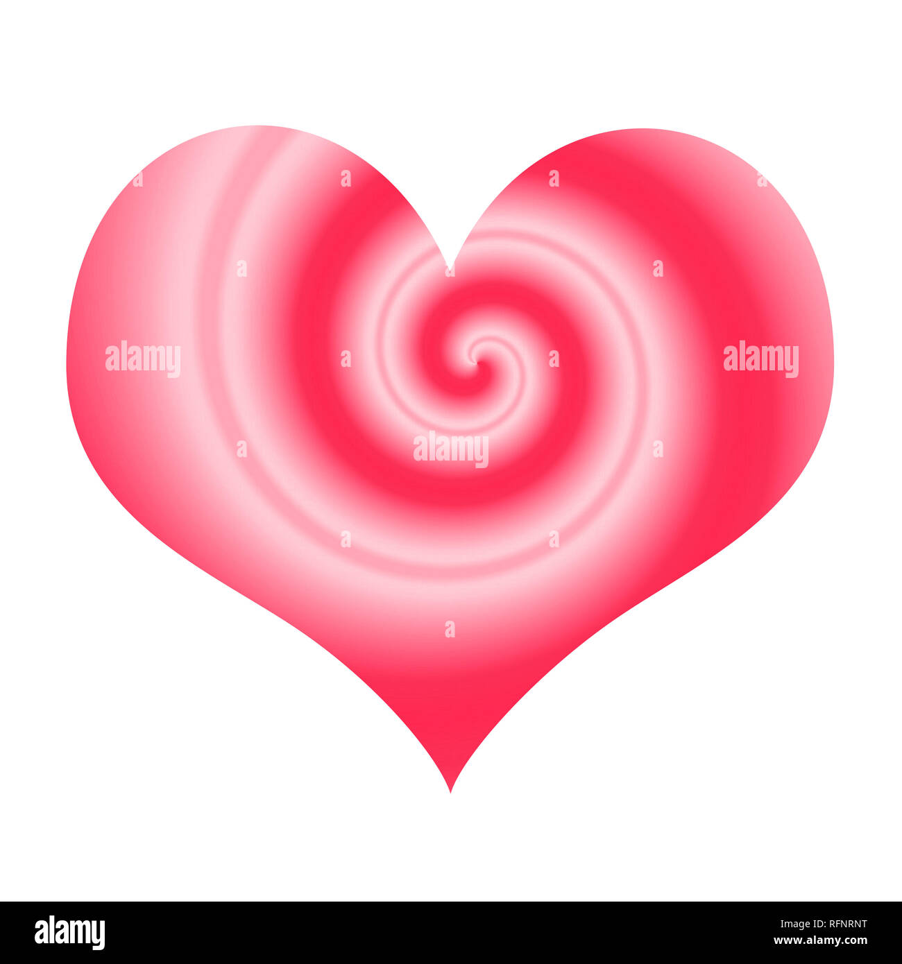 abstract love symbol isolated on white background Stock Photo - Alamy