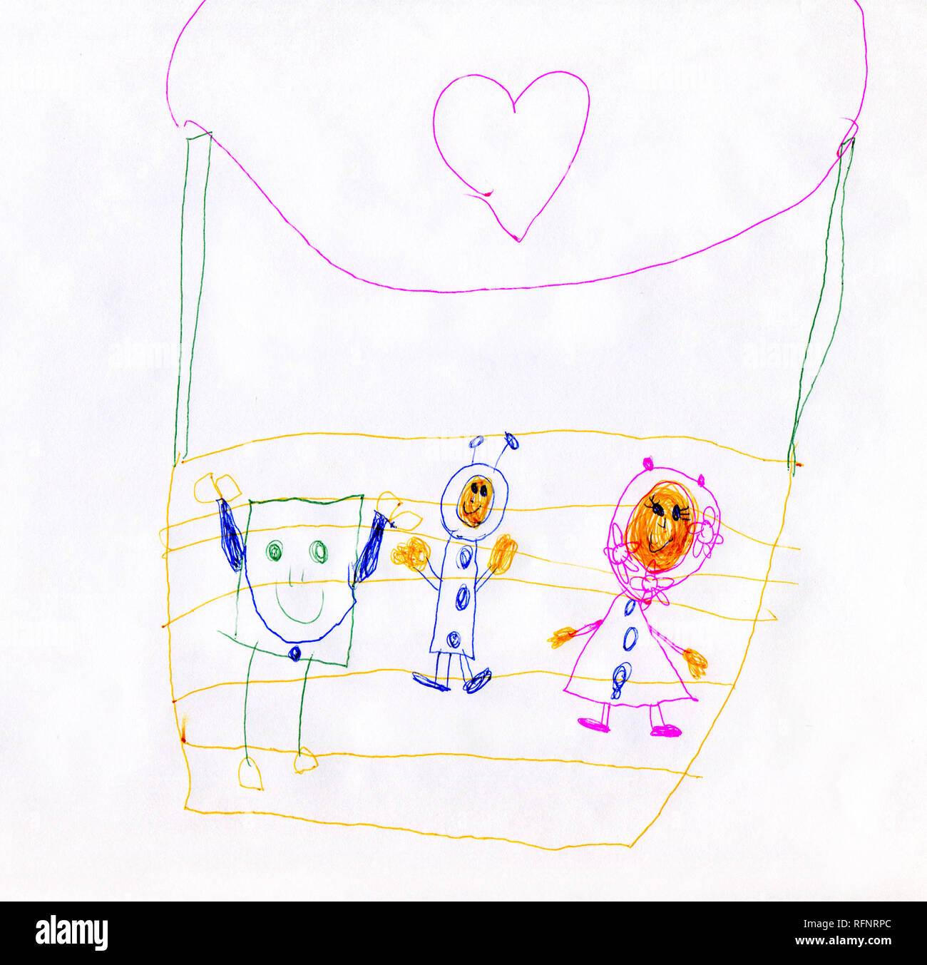 The Art Child's drawing Stock Photo - Alamy