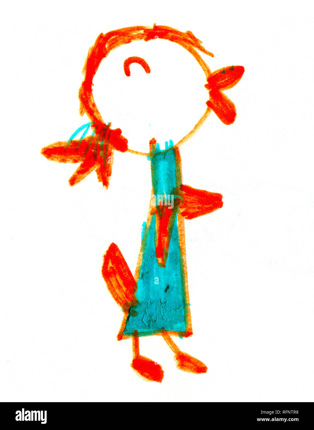 The Art Child's drawing Stock Photo - Alamy