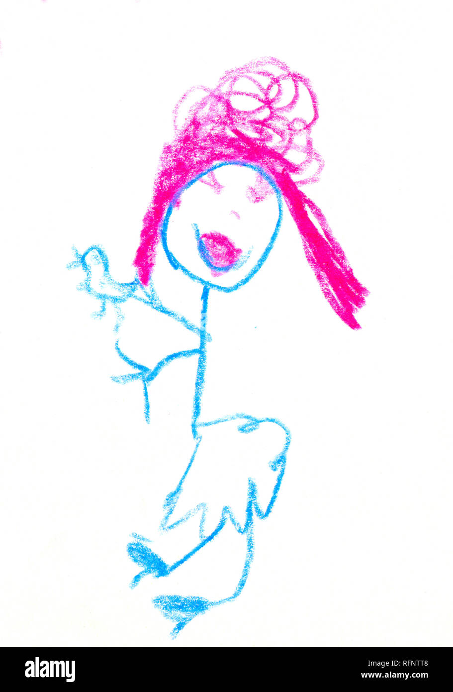 The Art Child's drawing Stock Photo - Alamy
