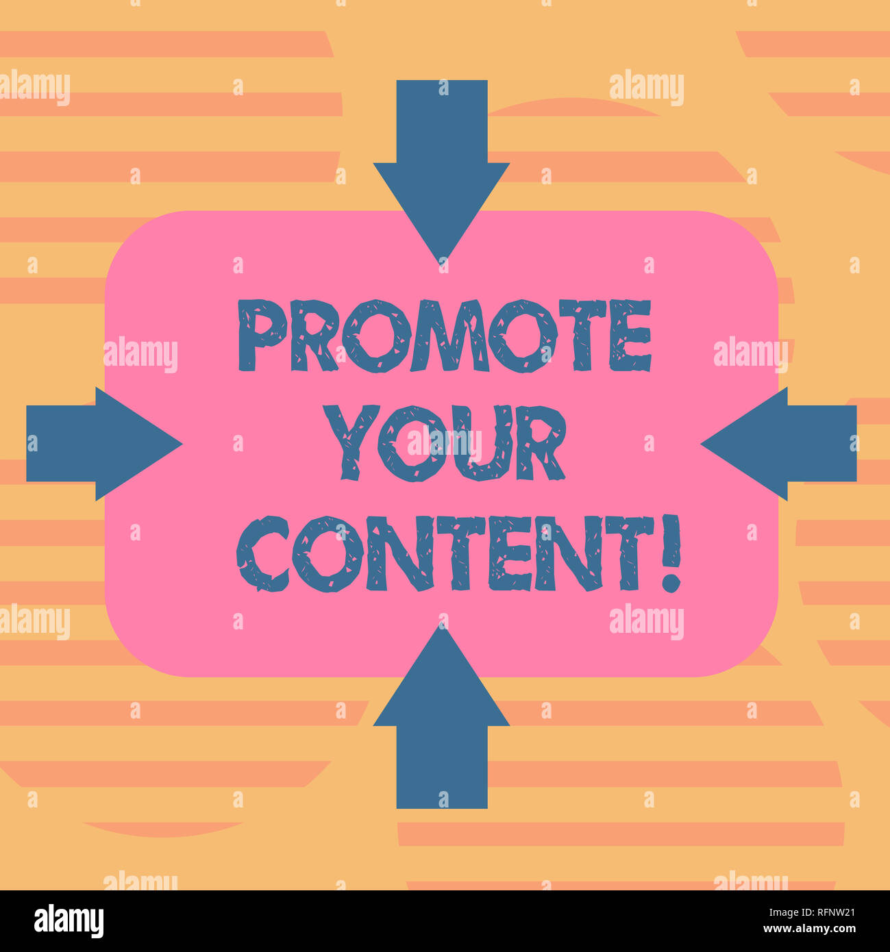 Word writing text Promote Your Content. Business concept for inform or ...