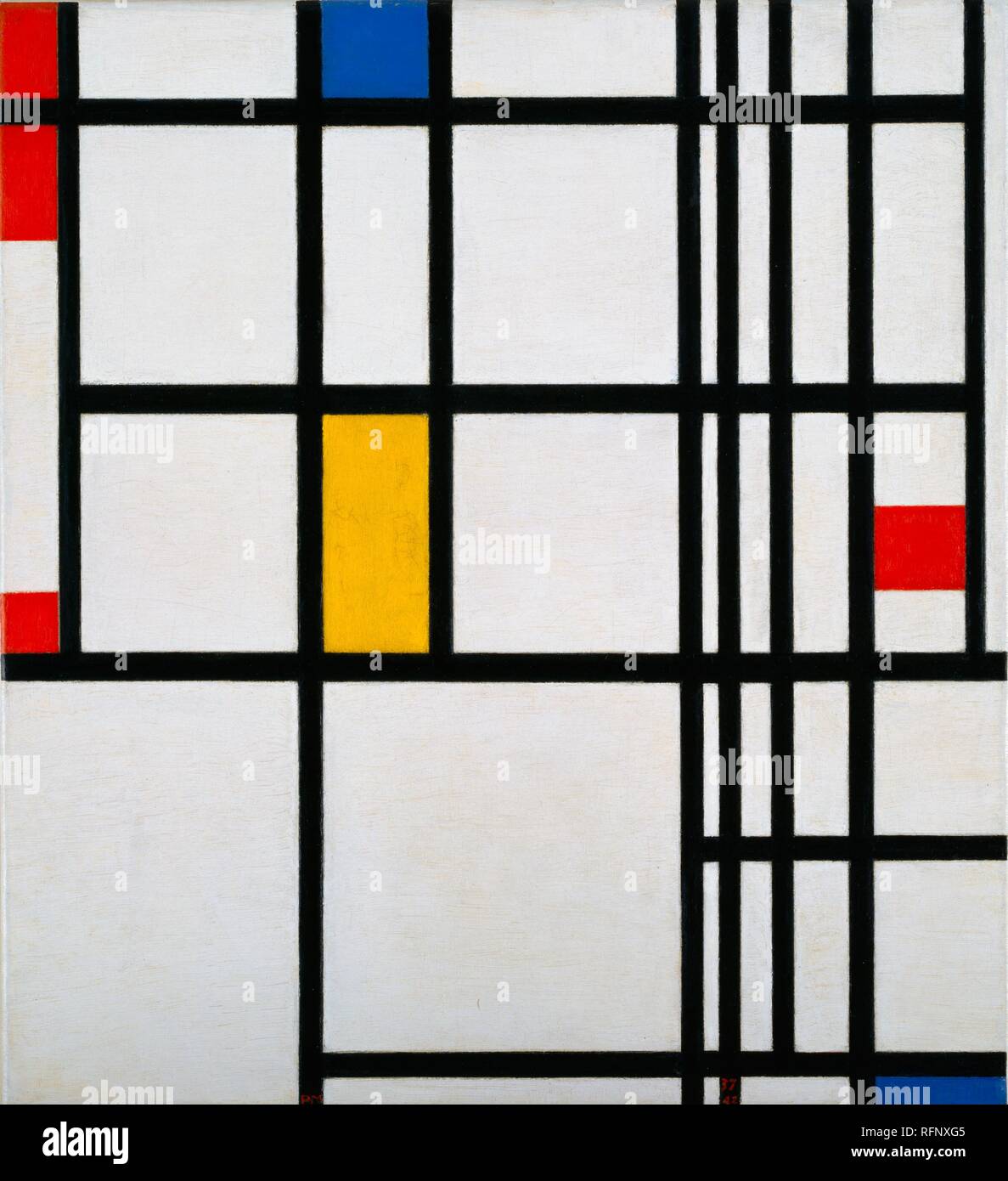 Mondrian abstract texture hi-res stock photography and images - Alamy