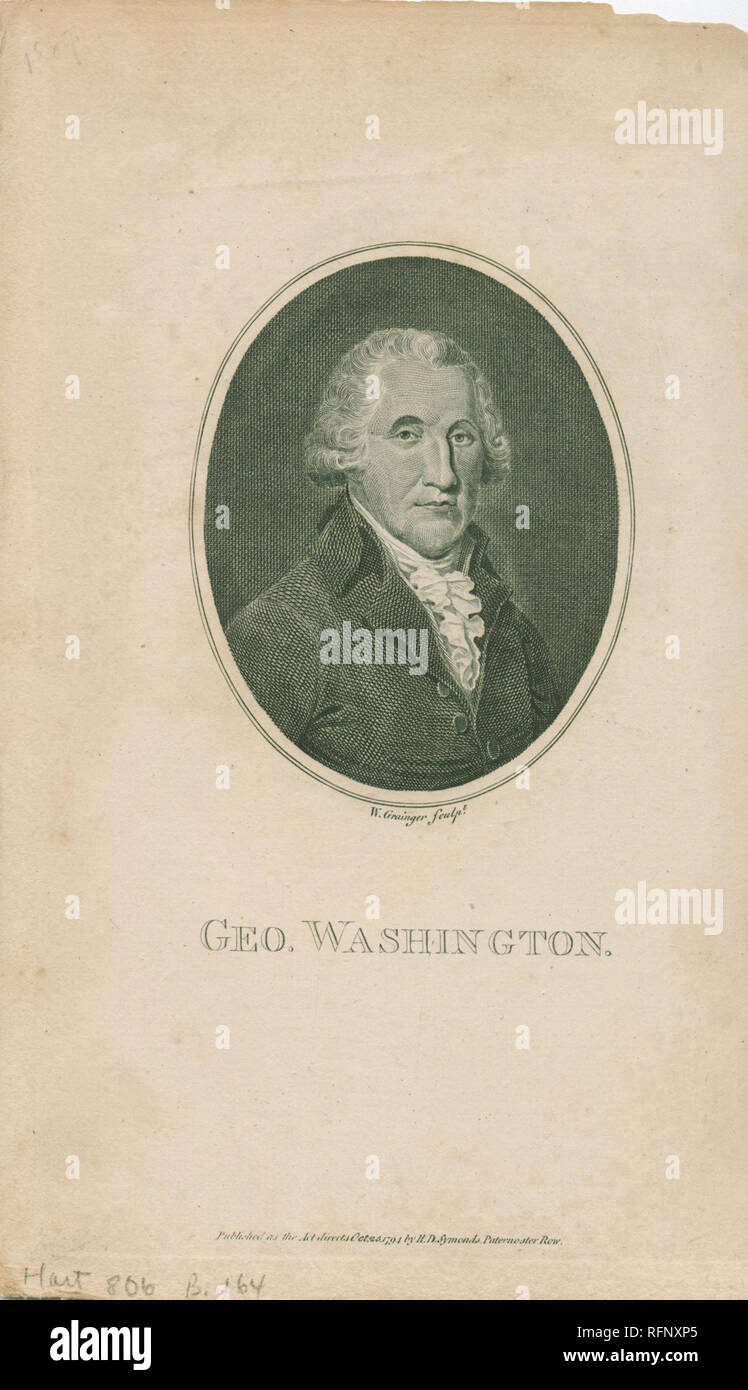 George washington as a young man hi-res stock photography and images ...