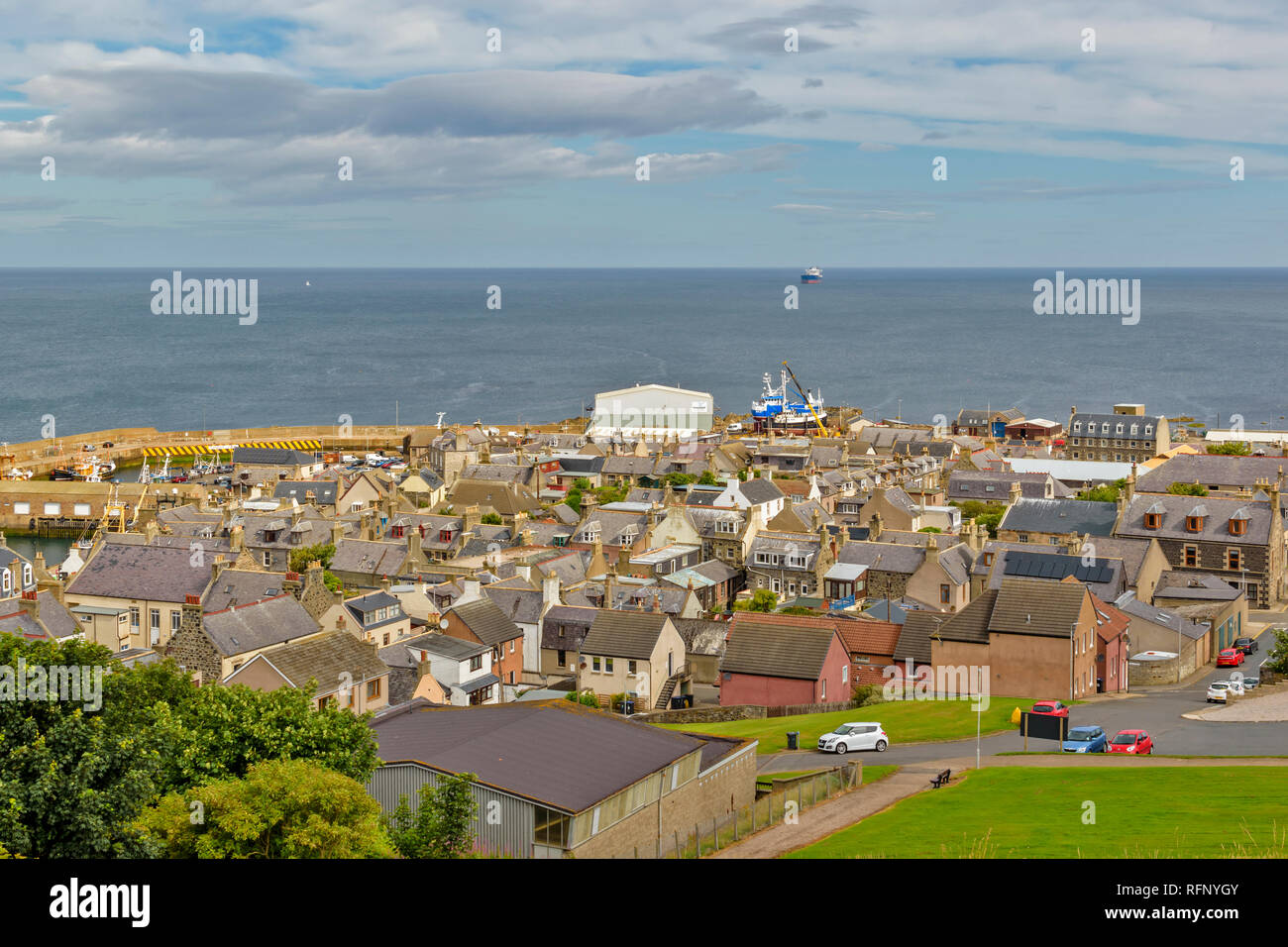 Macduff harbour hi-res stock photography and images - Alamy