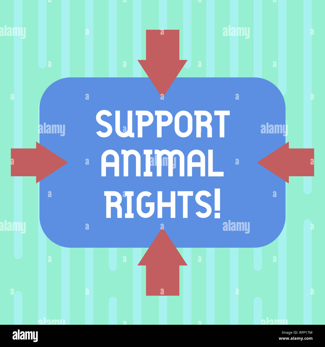Word writing text Support Animal Rights. Business concept for ...