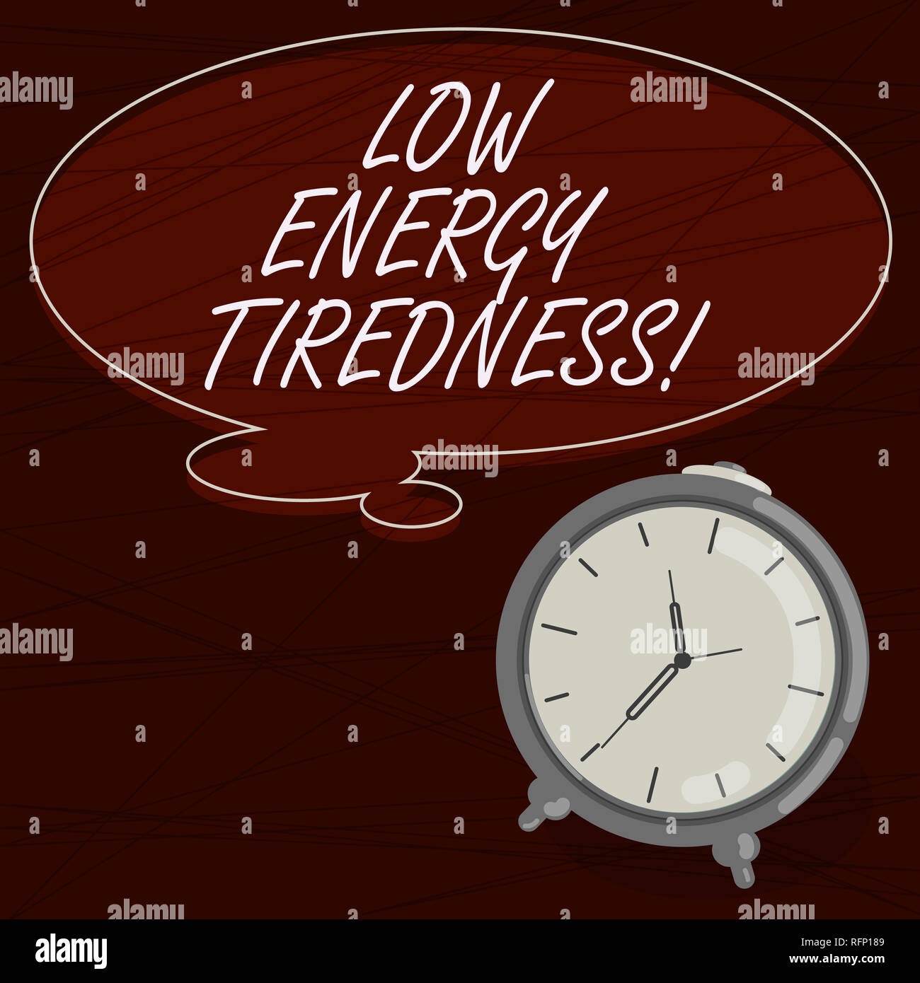 Text sign showing Low Energy Tiredness. Conceptual photo subjective ...