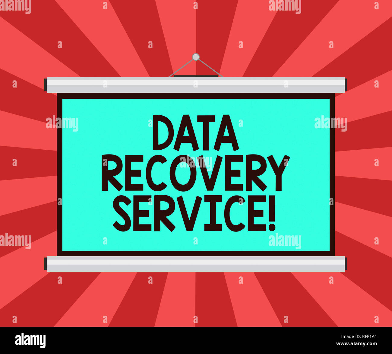 Conceptual hand writing showing Data Recovery Service. Business photo showcasing Process of ...