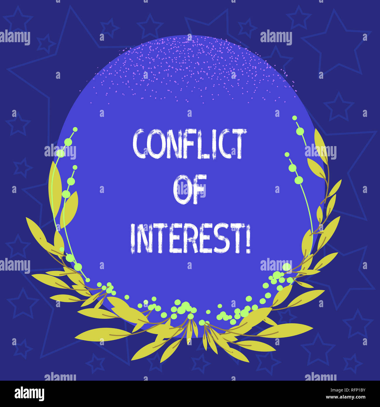Conceptual hand writing showing Conflict Of Interest. Business photo ...