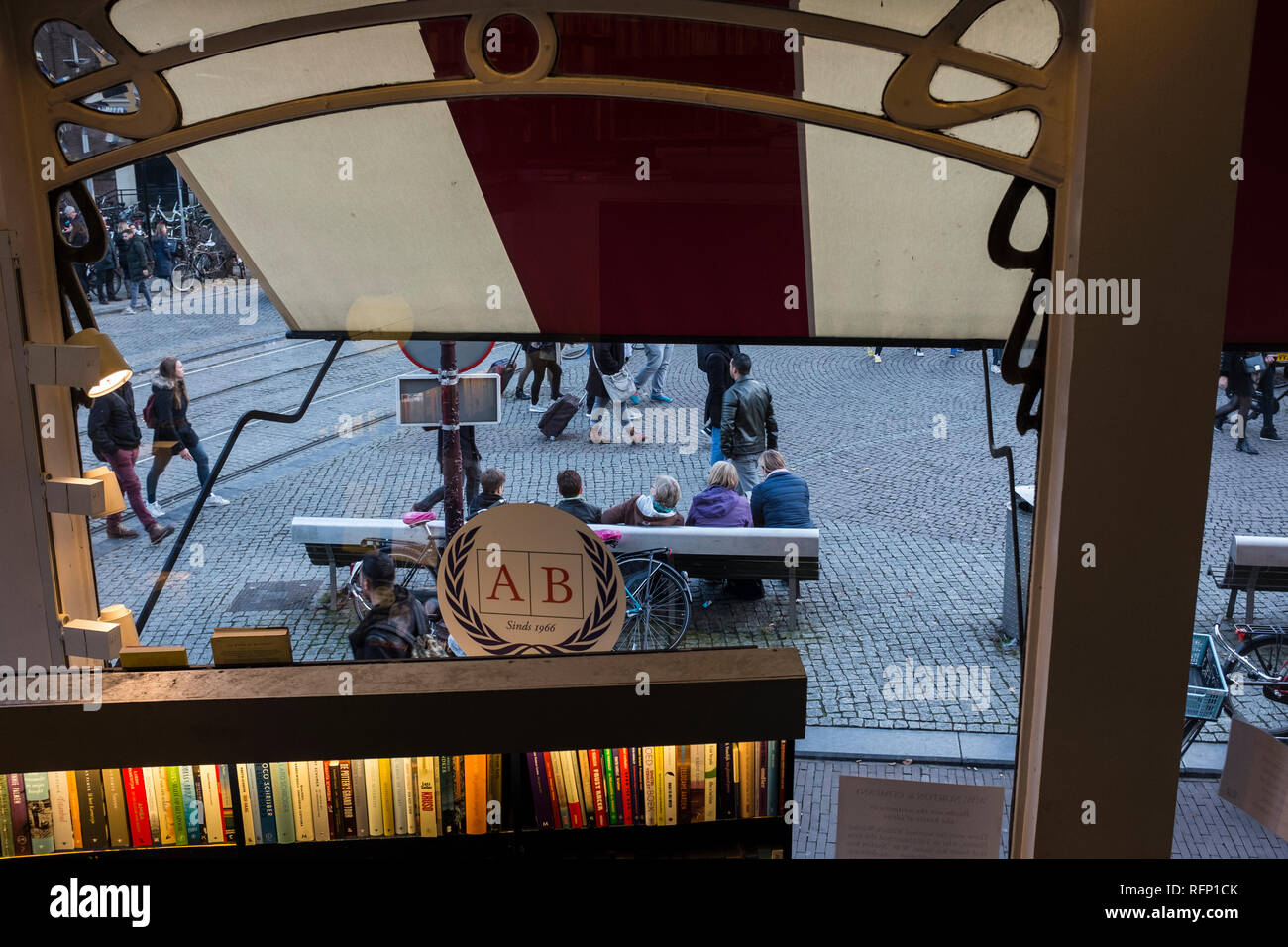 Bookstore amsterdam street hi-res stock photography and images - Alamy