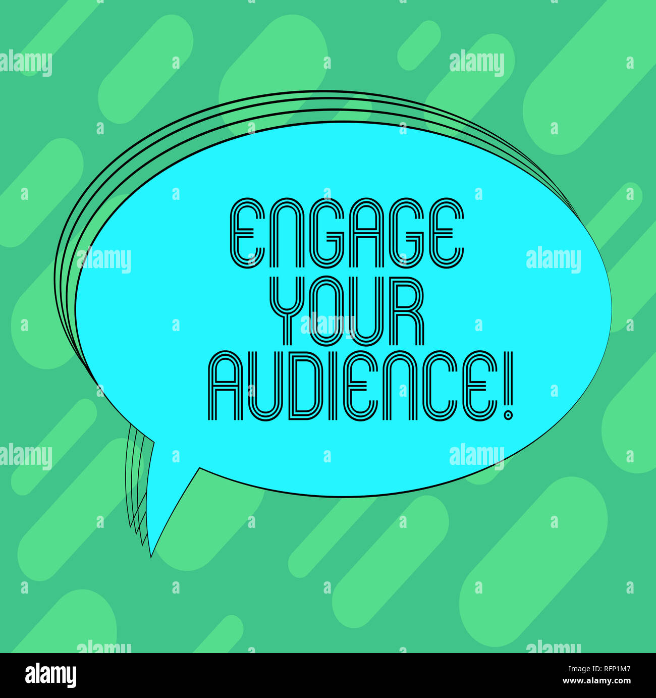 Conceptual Hand Writing Showing Engage Your Audience Business Photo
