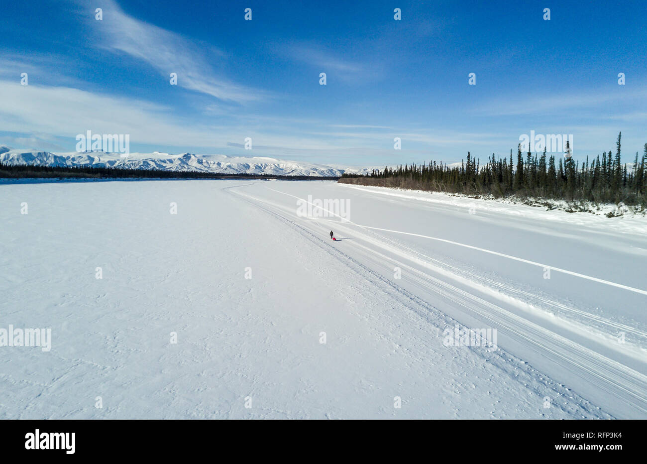 Tuktoyaktuk ice road hi-res stock photography and images - Alamy