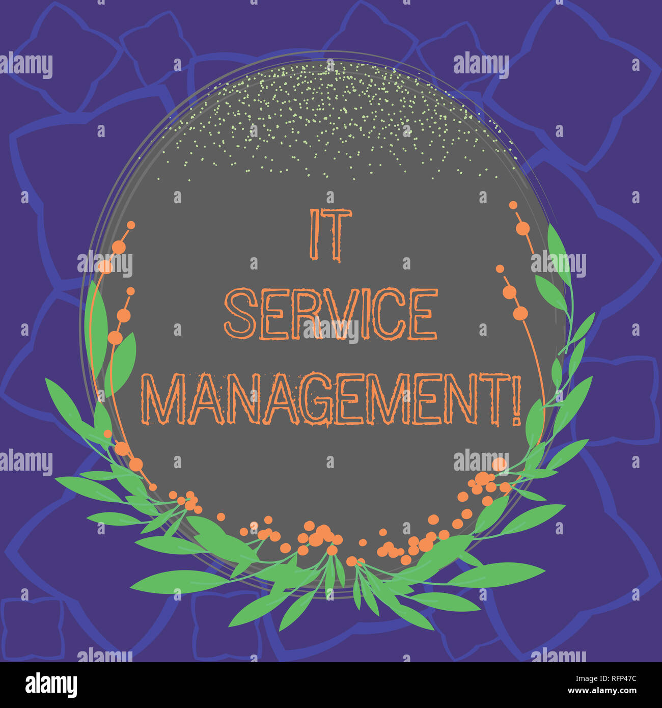 Word writing text It Service Management. Business concept for the ...