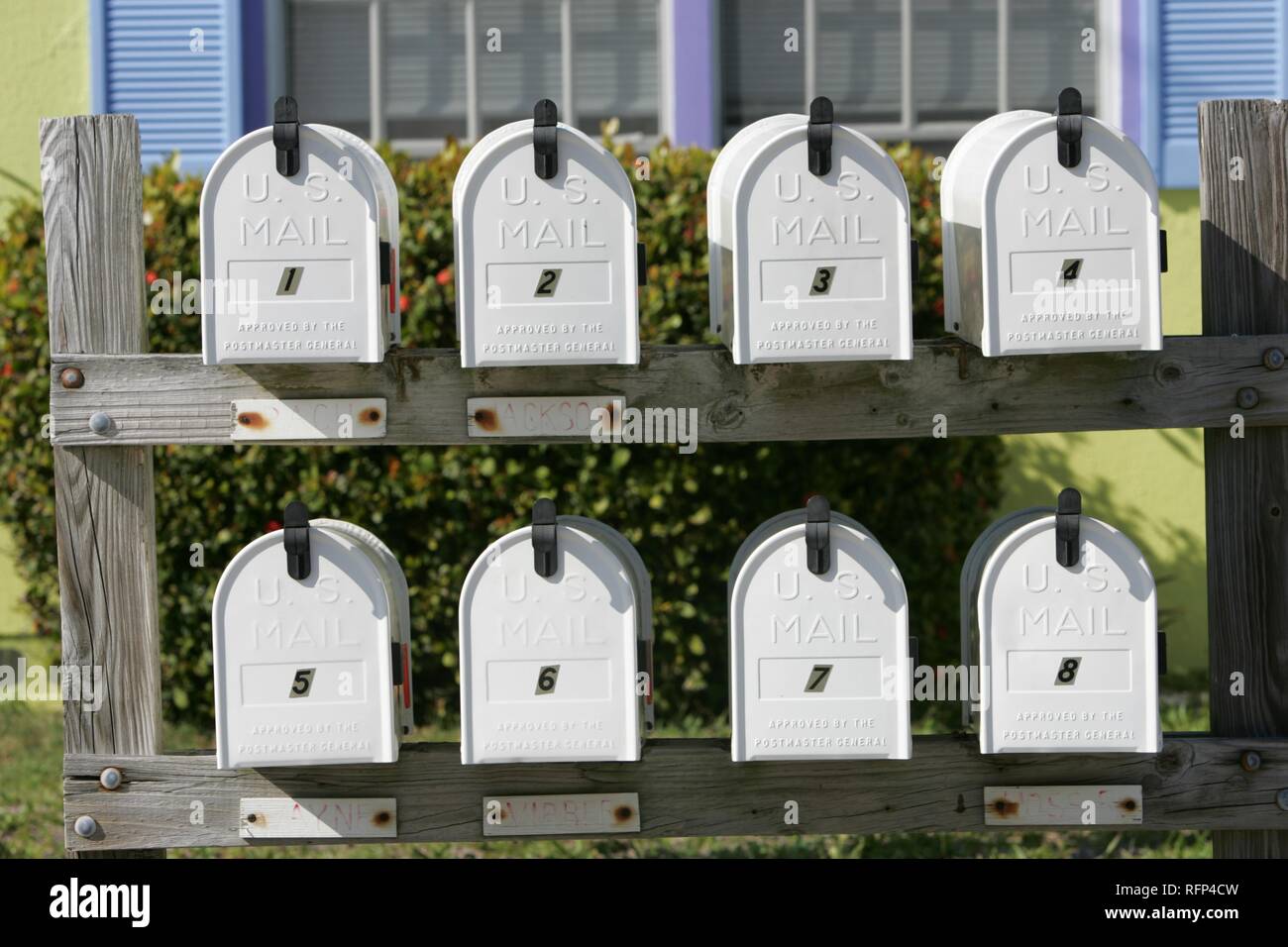 Mailboxes beach hi-res stock photography and images - Alamy