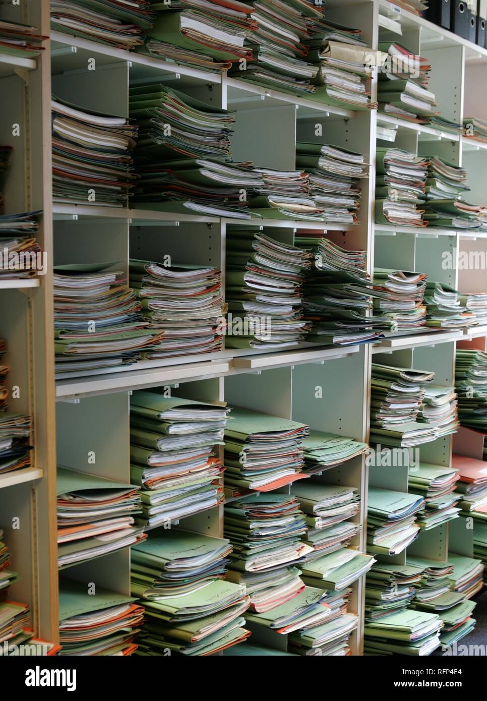 Stacked pile financial documents hi-res stock photography and images ...
