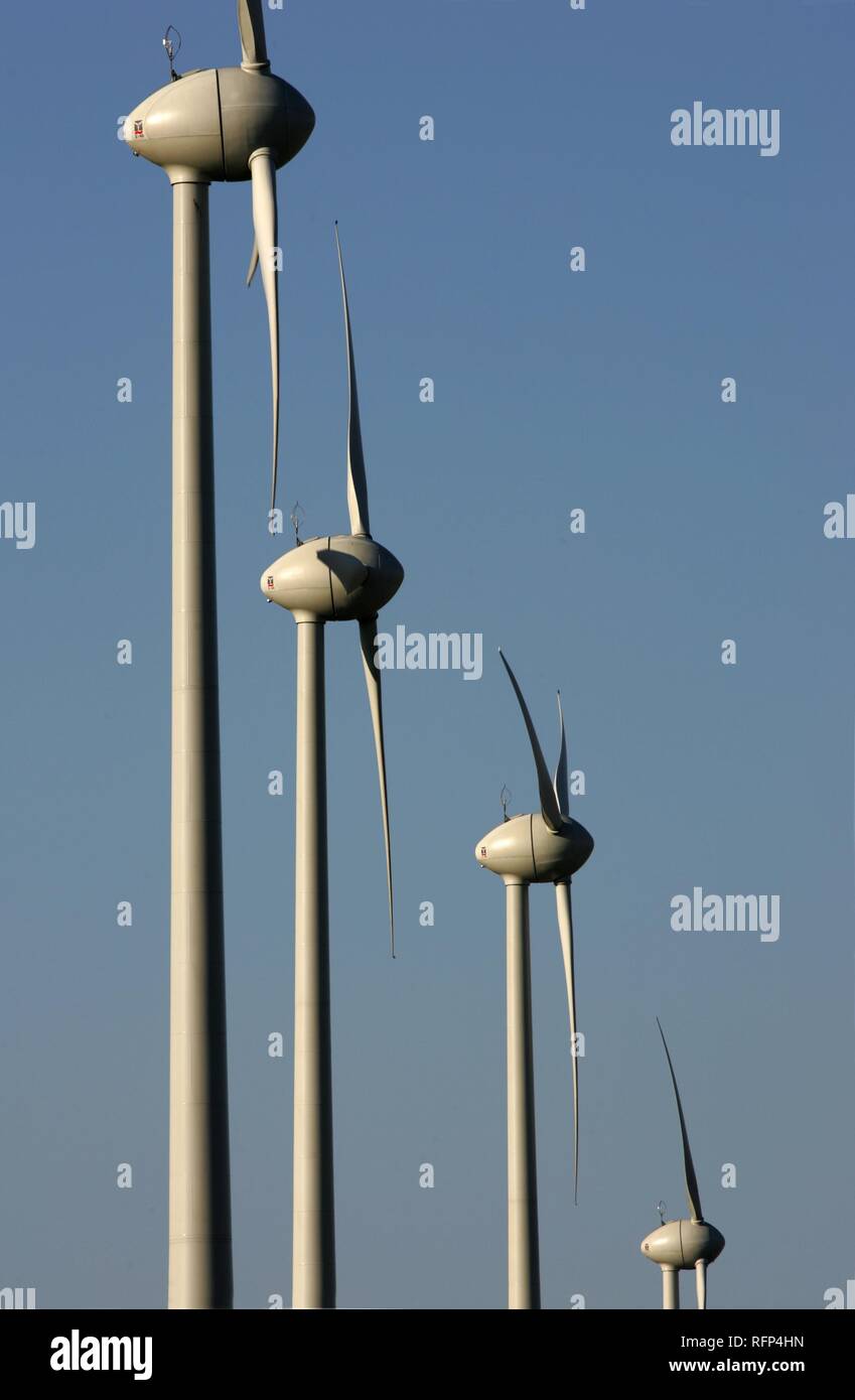 Wind turbines, wind power stations Stock Photo - Alamy