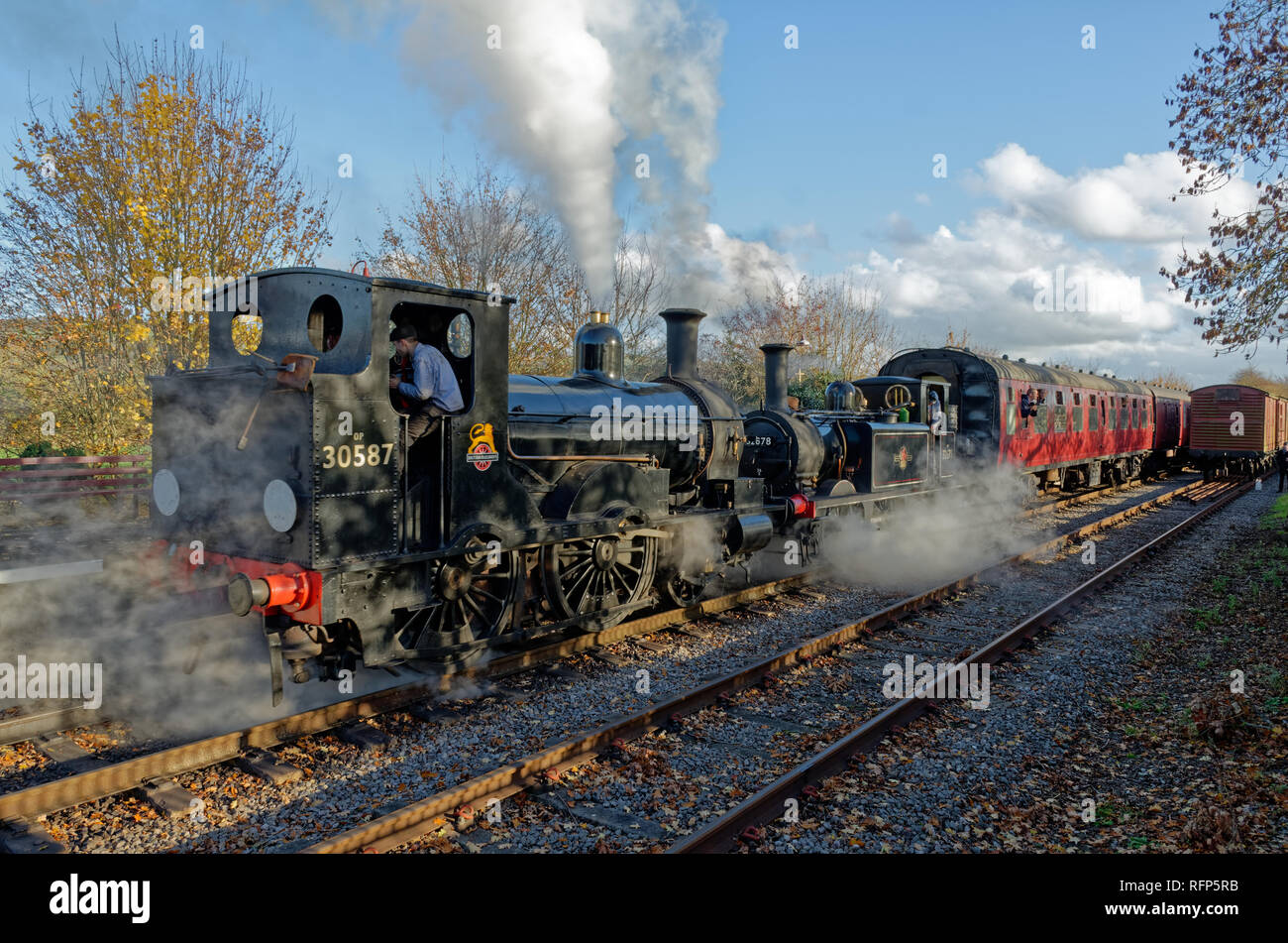 Southern suburban steam locos at riverside station avon valley hi-res ...