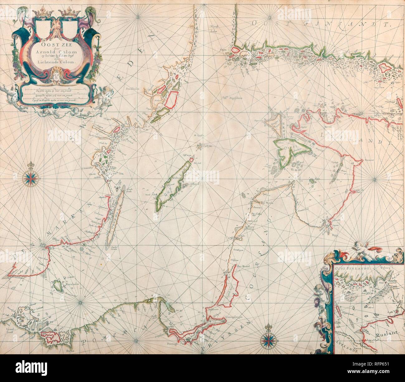 Flat earth map illustration hi-res stock photography and images - Alamy