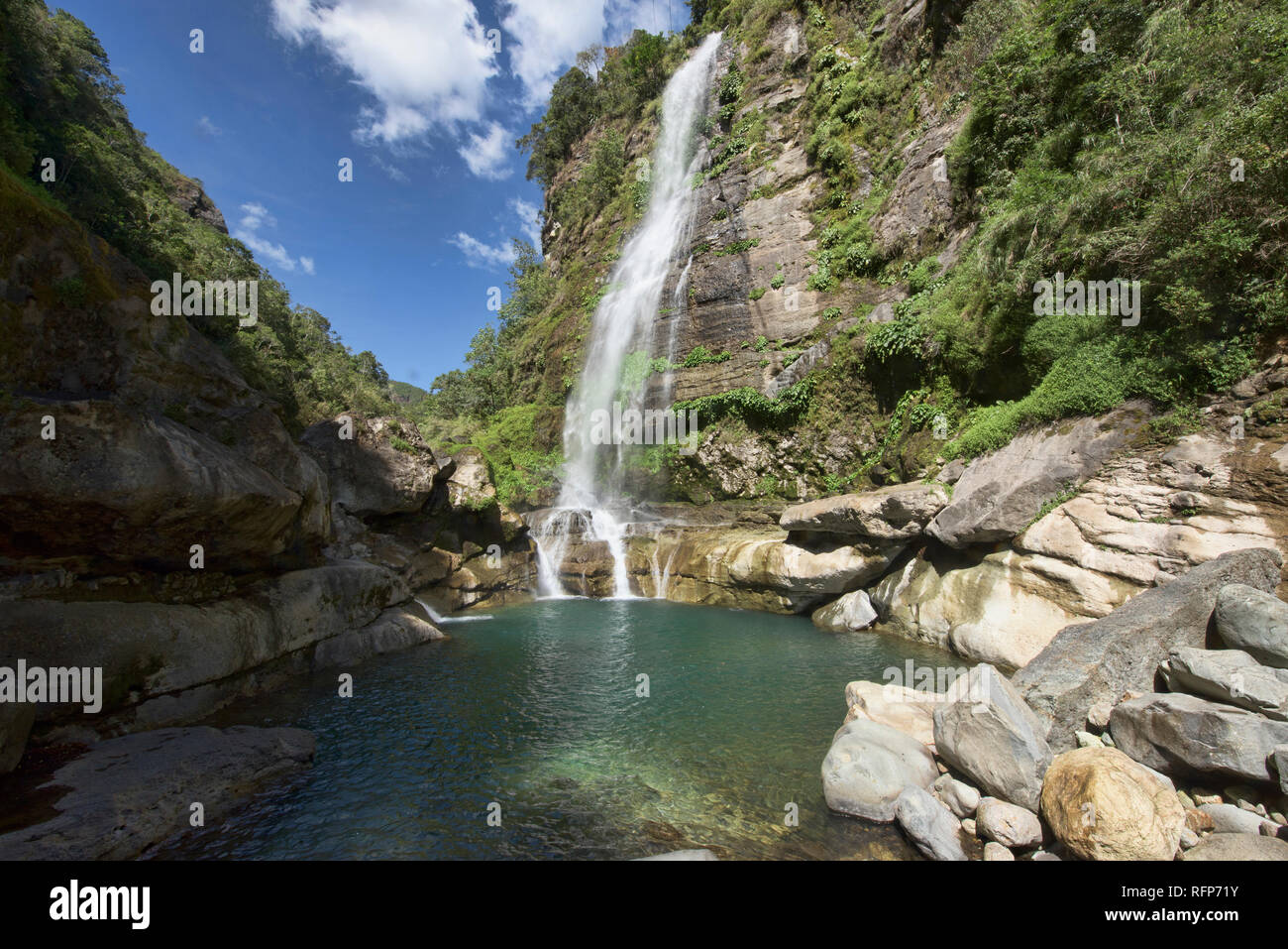 Bomod-Ok waterfall, Sagada, Mountain Province, Philippines Stock Photo ...