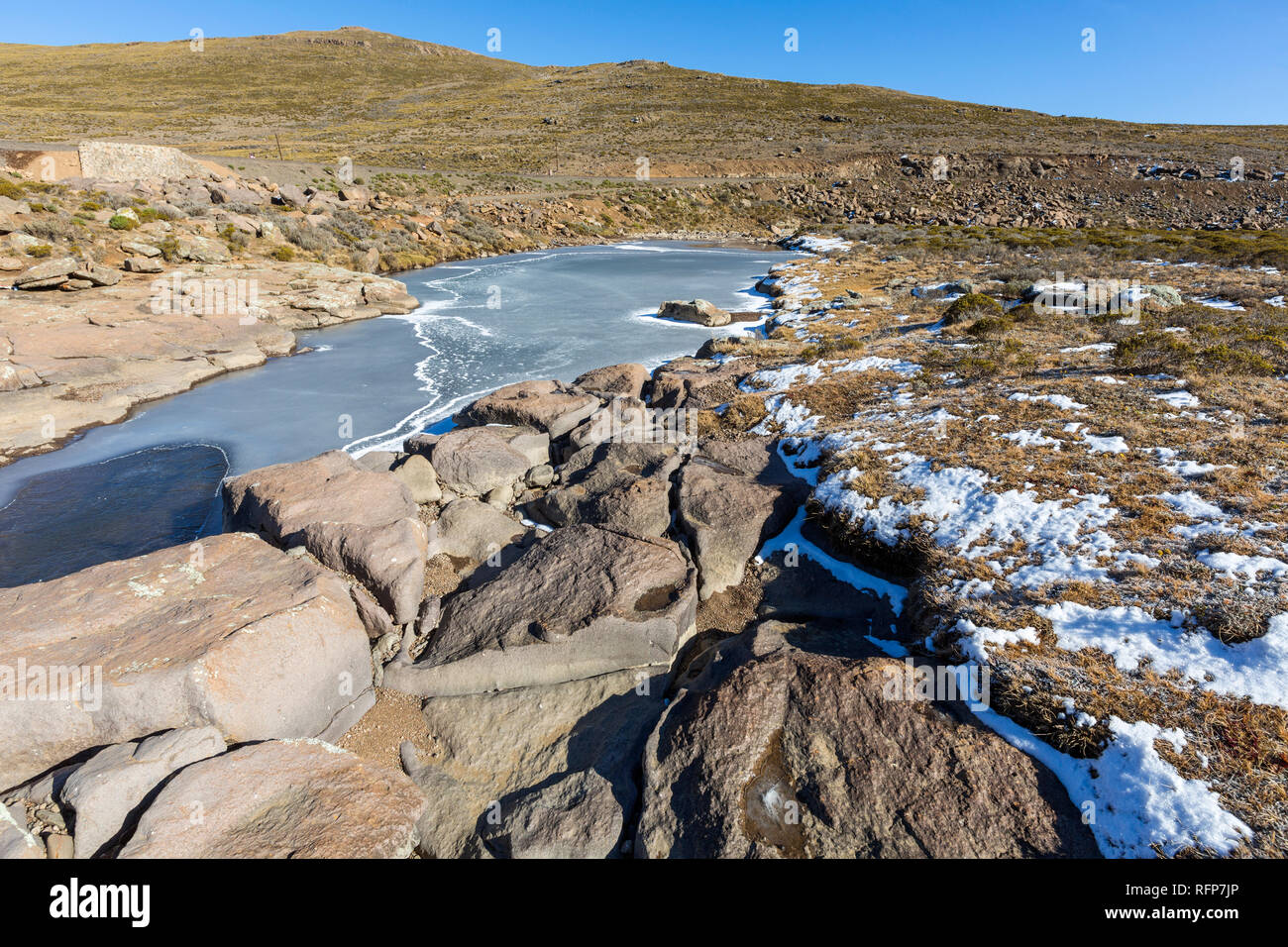 Frozen river africa hi-res stock photography and images - Alamy