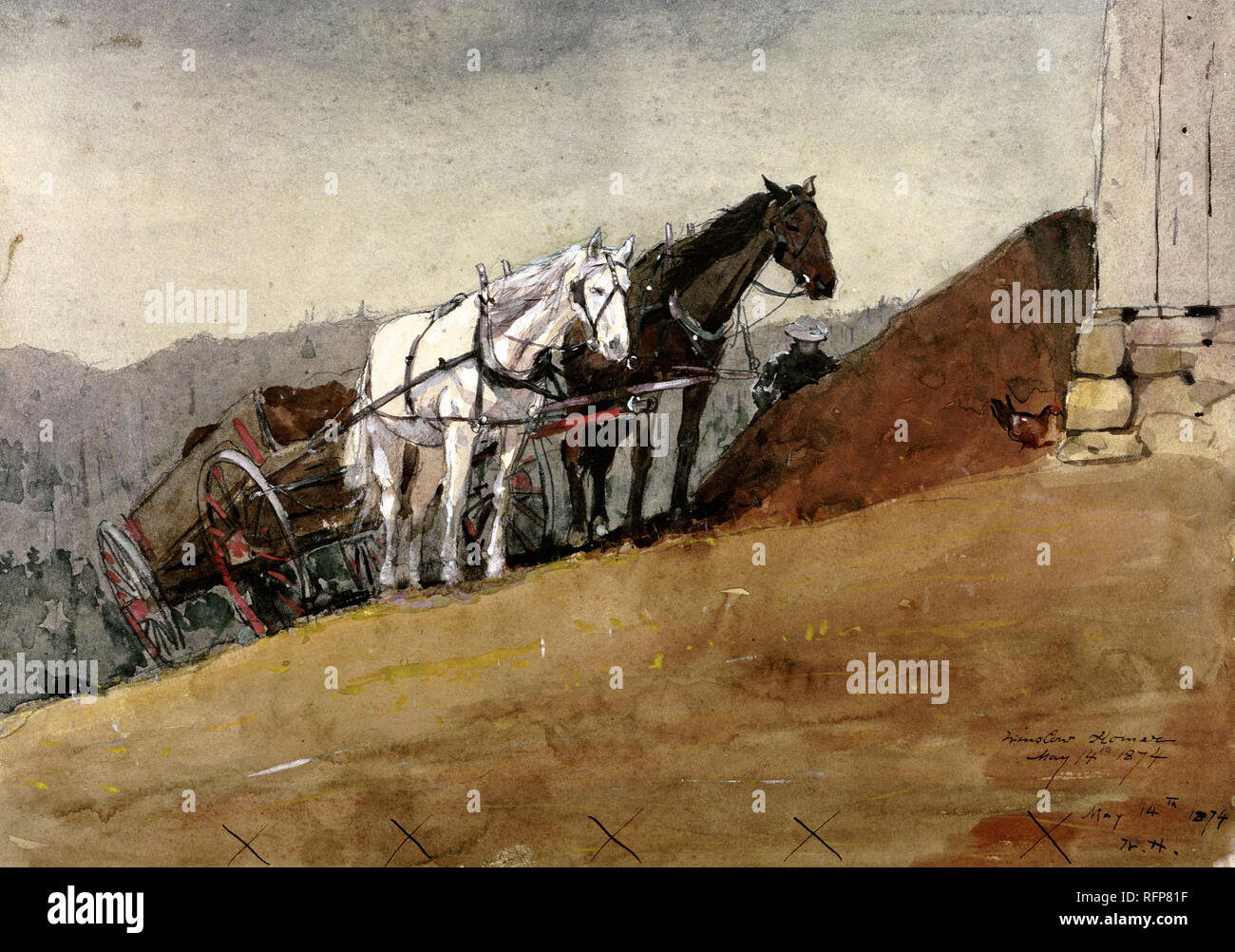 Homer winslow animal hi-res stock photography and images - Alamy