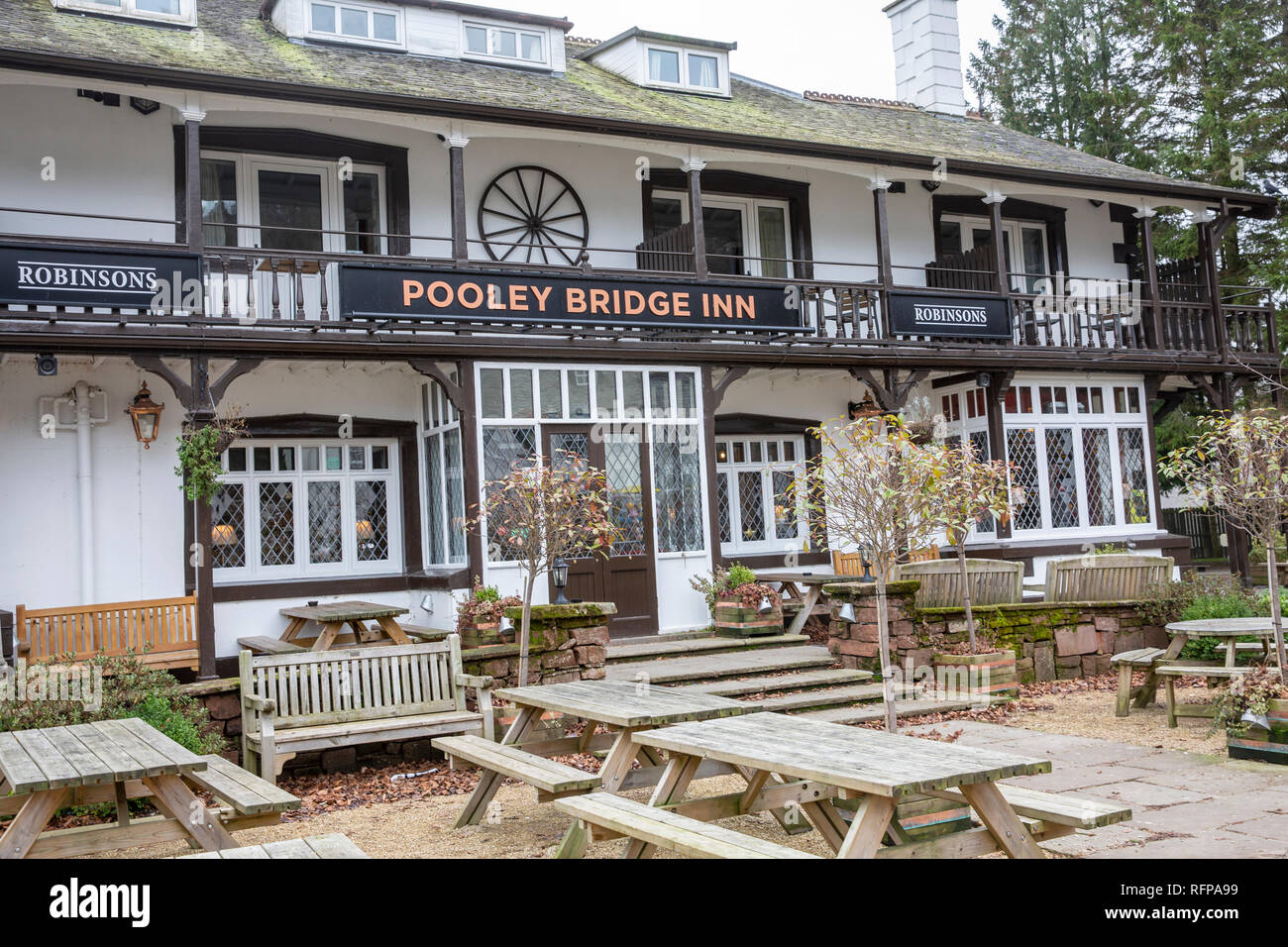 Pooley bridge village hi-res stock photography and images - Alamy