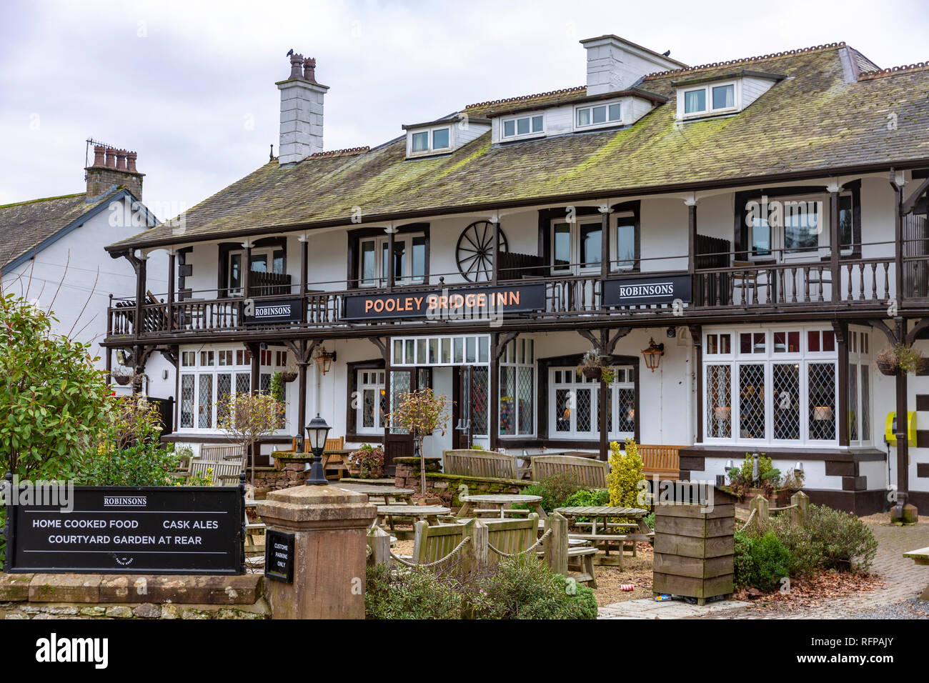 Pooley bridge village hi-res stock photography and images - Alamy