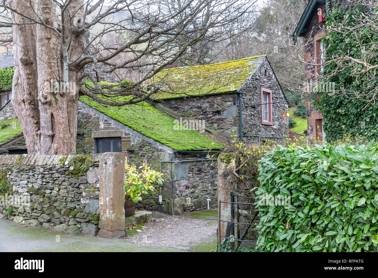 Moss covered roofs hi-res stock photography and images - Alamy