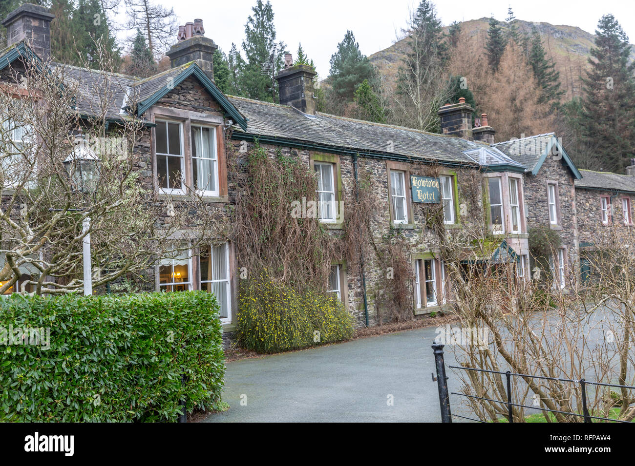Howtown village hotel near lake Ullswater,Lake District national park ...