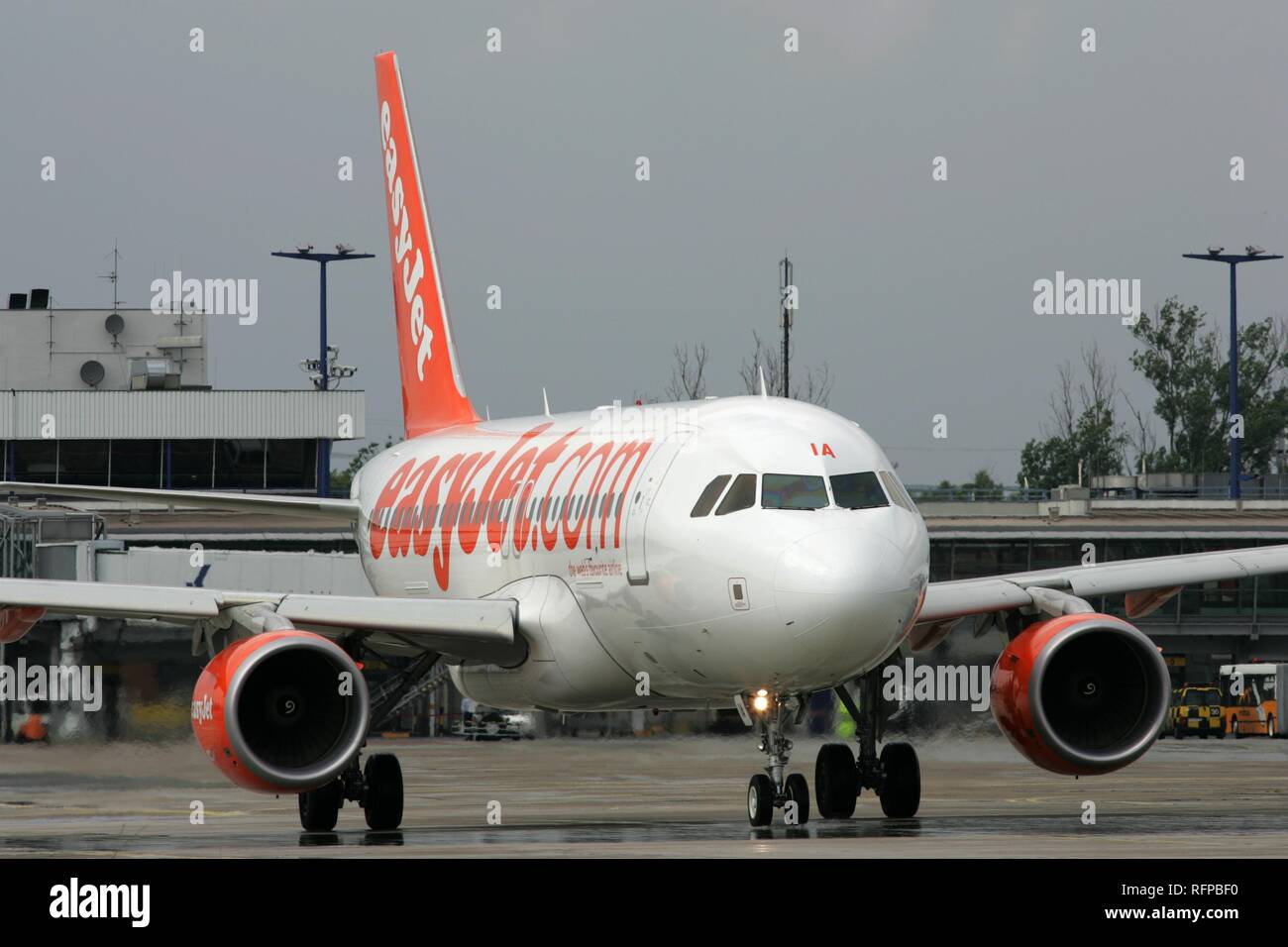 DEU, Germany, Berlin : Airport Berlin-Schoenefeld. Boeing 737 of ...