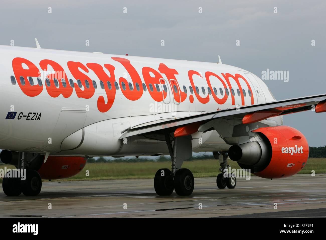 DEU, Germany, Berlin : Airport Berlin-Schoenefeld. Boeing 737 of ...