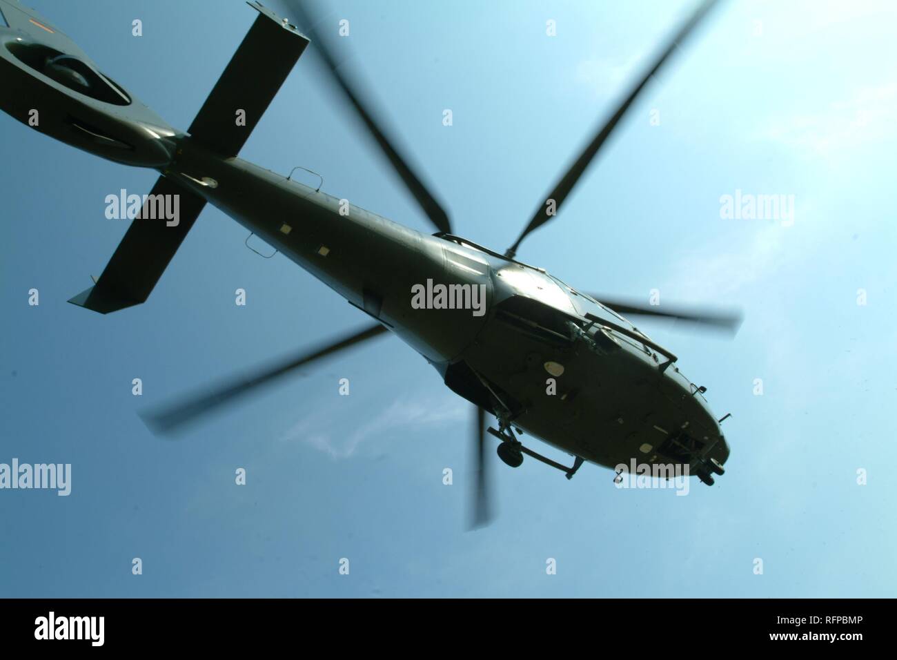 DEU, Germany, Duesseldorf: Eurocopter EC 155 transport helicopter ...